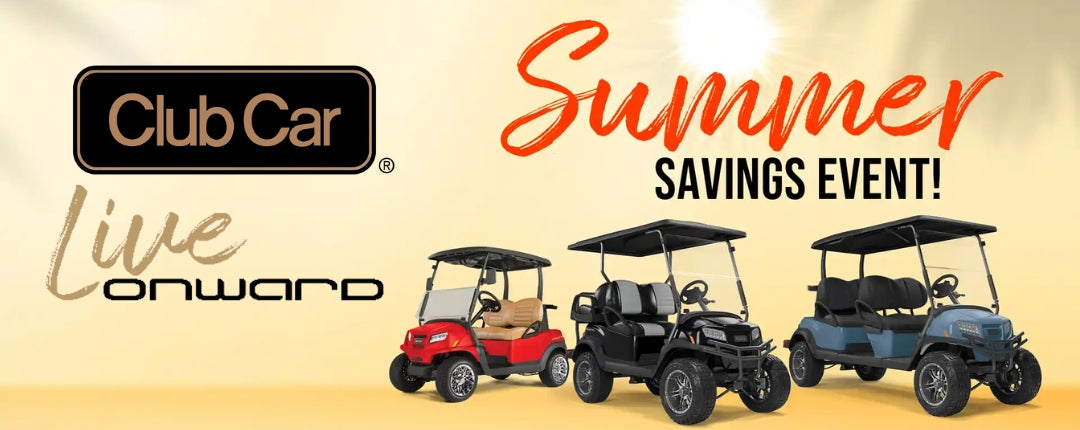 Club Car® Onward $1,500 Summer Savings Event: Don't Miss Out ...