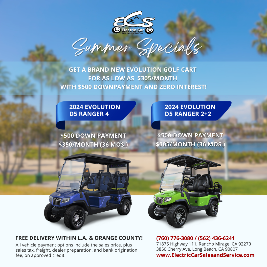 Promotions – Electric Car Sales and Service Inc. | Golf Car Dealer in ...